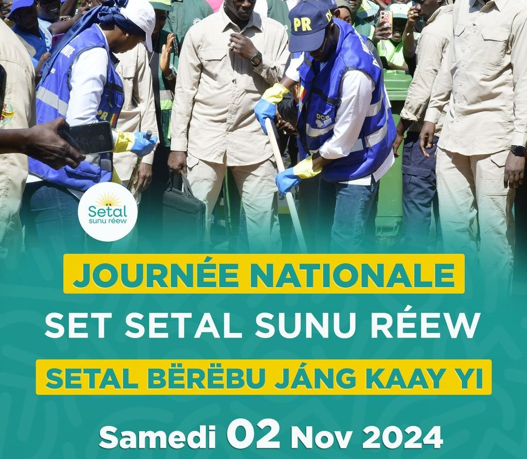 Mobilisation générale pour la Journée nationale Setal Sunu Réew